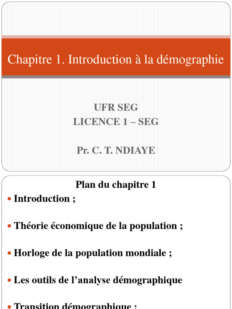 Chapitre 1 | PDF