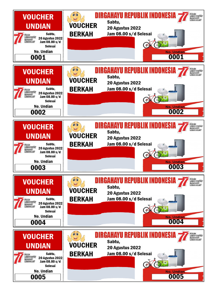 Kupon Fix 001-500 | PDF