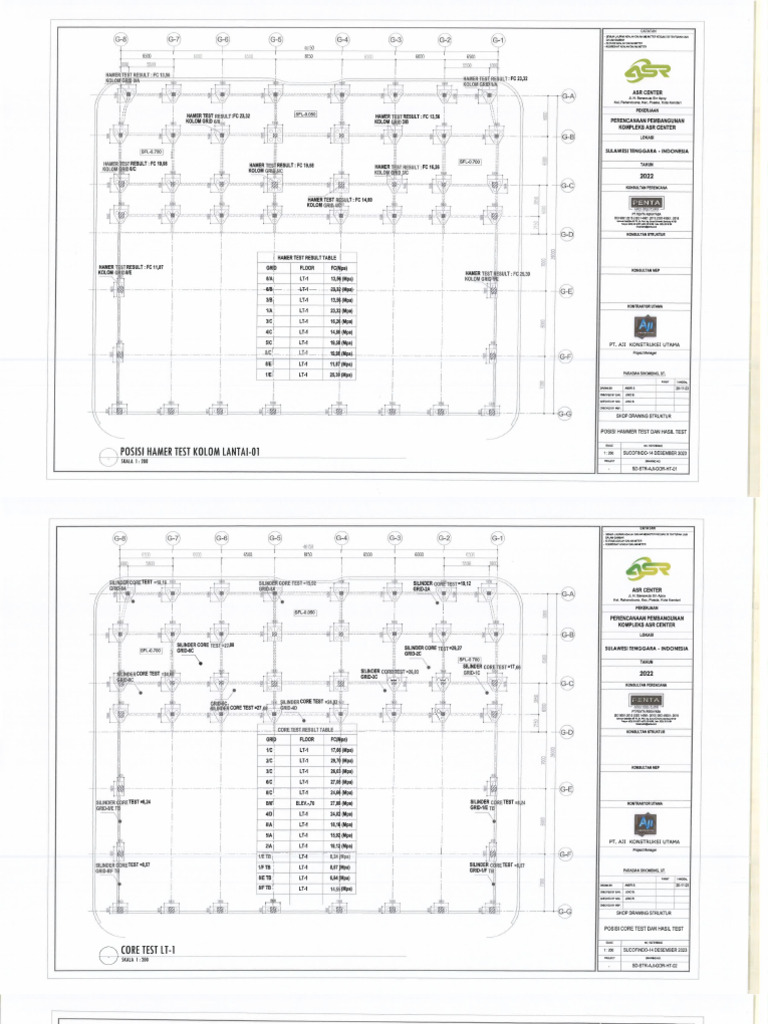 Mapping Hammer Tes & Core Drill | PDF