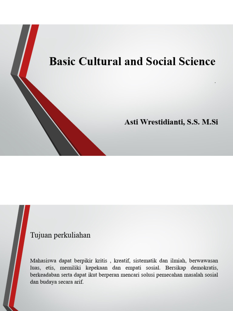 Isbd 1 | PDF | Ilmu Sosial