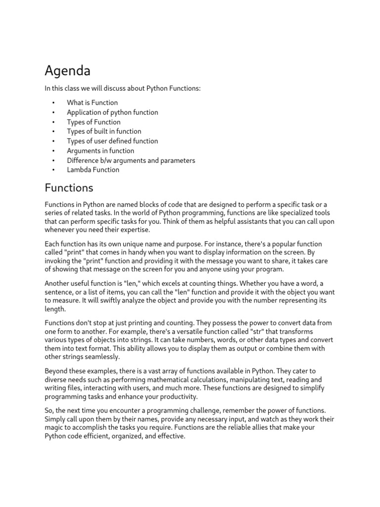 Functions Download Free Pdf Parameter Computer Programming Boolean Data Type