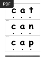 Jolly Phonics Words List | PDF