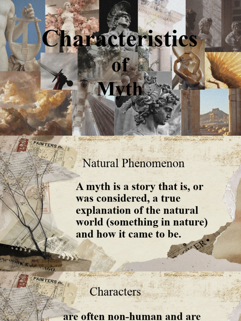 Characteristics of Myth | PDF | Social Science | Philosophy