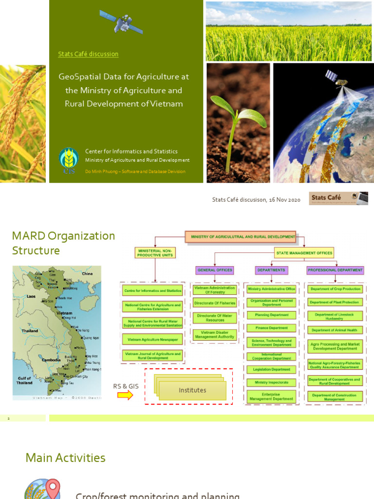GeoSpatial Data in MARD Viet Nam Stats Cafe 16nov2020 | Download Free PDF | Geographic ...