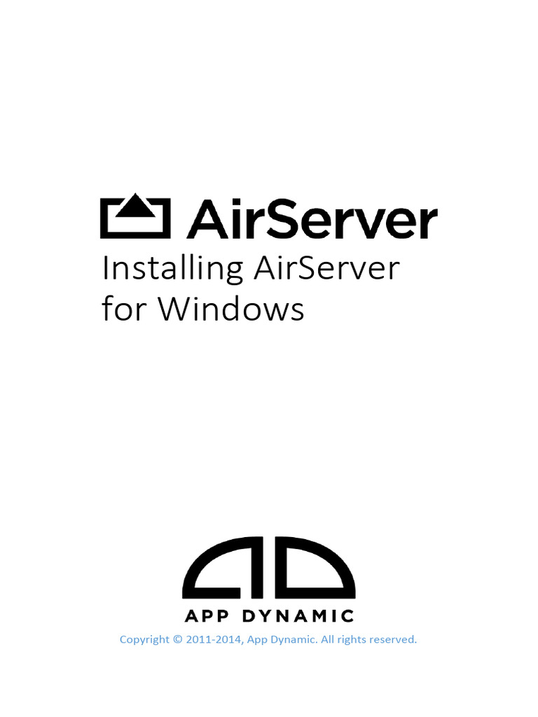 AirServer Deployment Guide For Windows | PDF