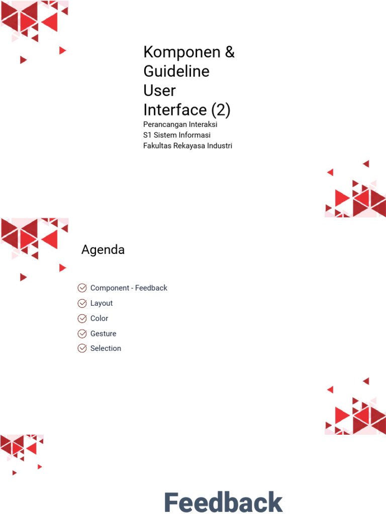 W10 - Pola Dan Komponen 2-ALV | PDF