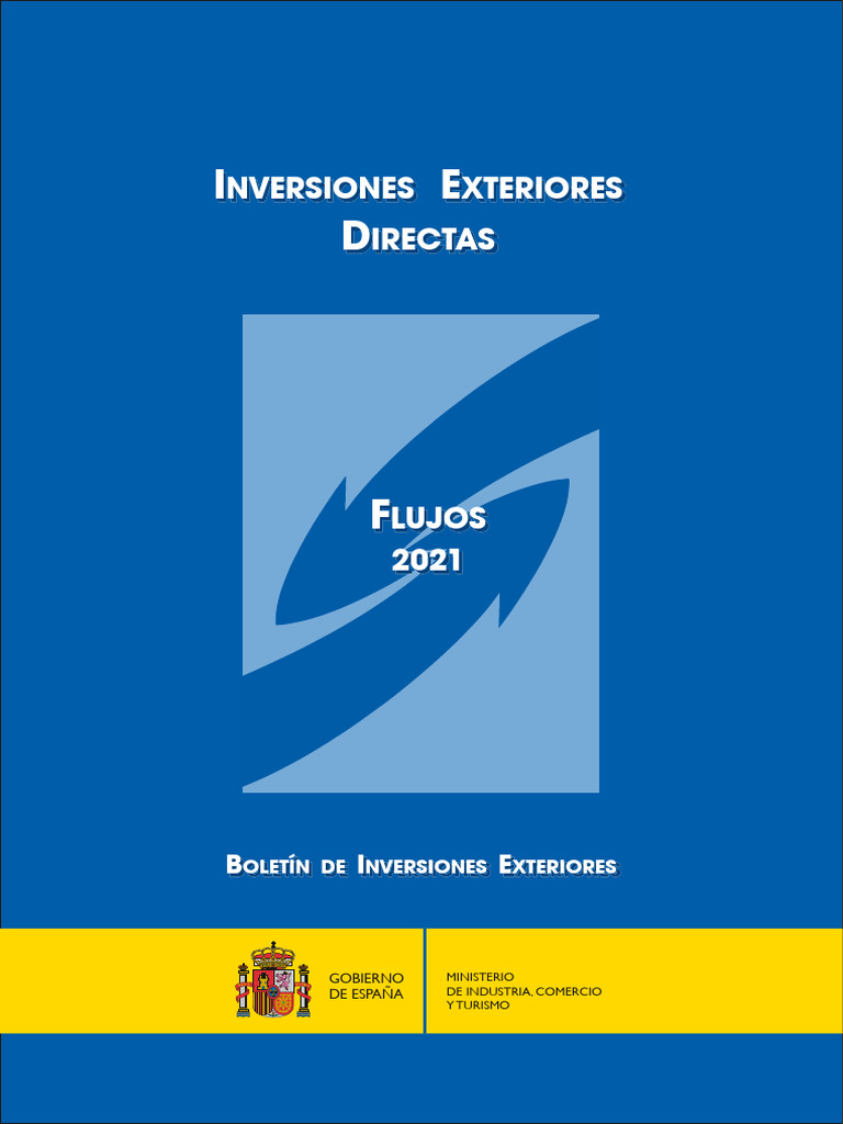 Flujos Inversion Directa Ultima Publicacion | PDF | España | Inversiones
