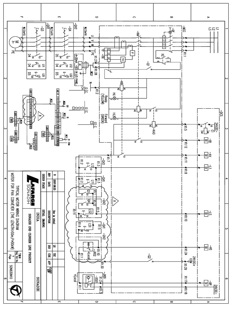 n10 Motor For Pan Coveyor (Len GT 50m P - Ge - 30kw) | PDF
