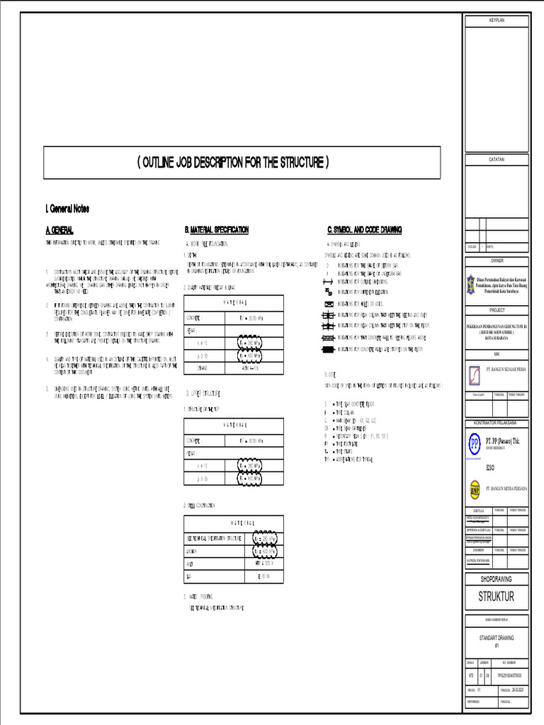 PP.G2.519304.STR.000 - Standar Drawing R1 | PDF