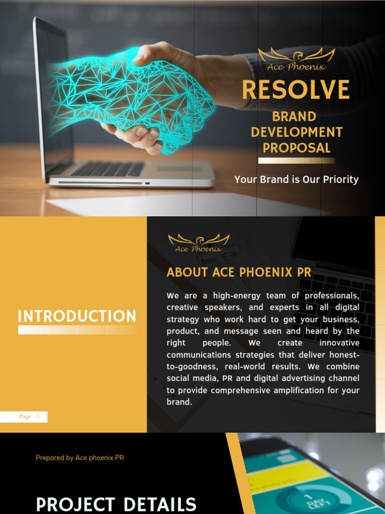 RESOLVE Brand Development Proposal | PDF | Brand | Business