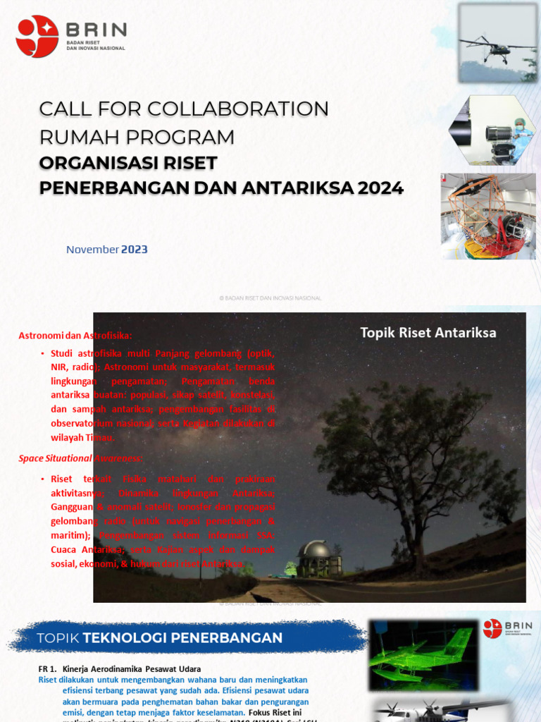 Sosialisasi CFC-RP-ORPA-2024 | PDF | Sains & Matematika