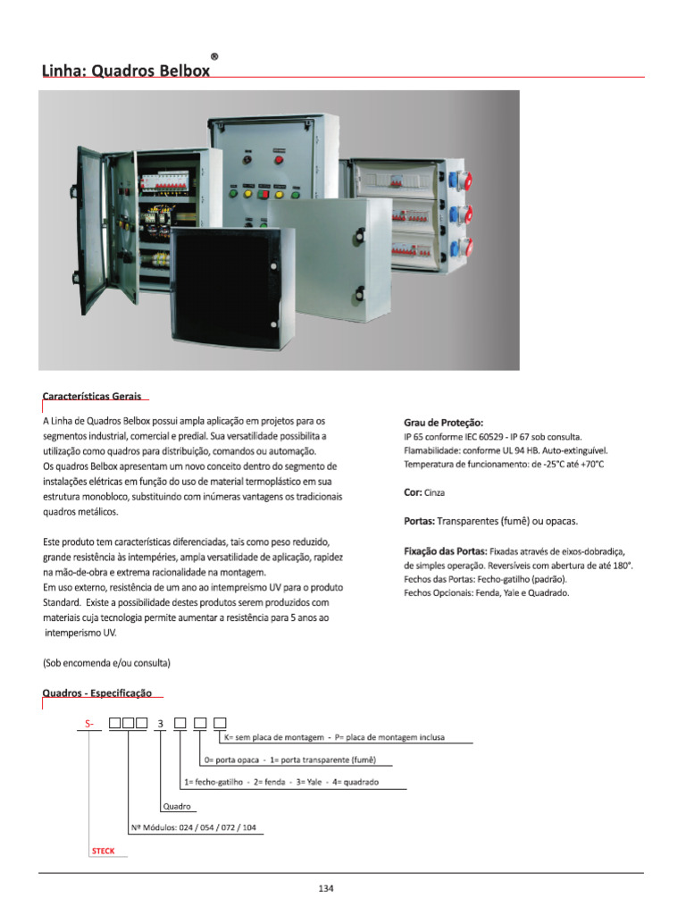 Quadros Belbox | PDF