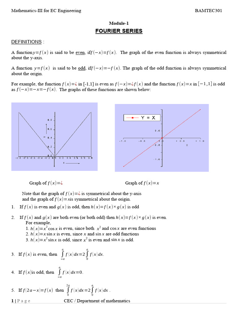 M3 2020-Module1 | PDF | Function (Mathematics) | Analysis