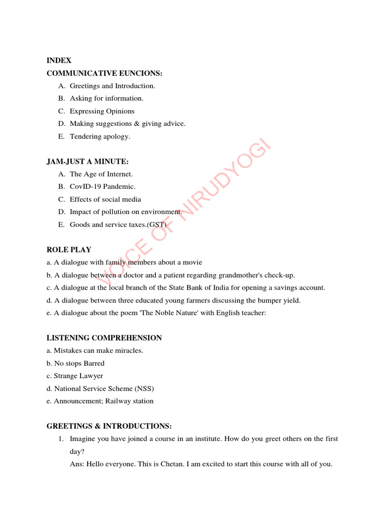 English Practical | PDF | Lifestyle