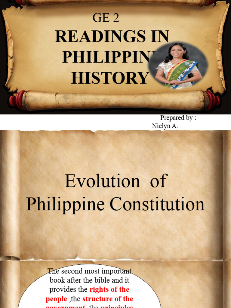 Phil - Constitution Ge 2 112841 | PDF | President Of The Philippines ...