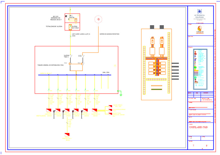 Plano Du Tablero General - 24.12.2023 | PDF