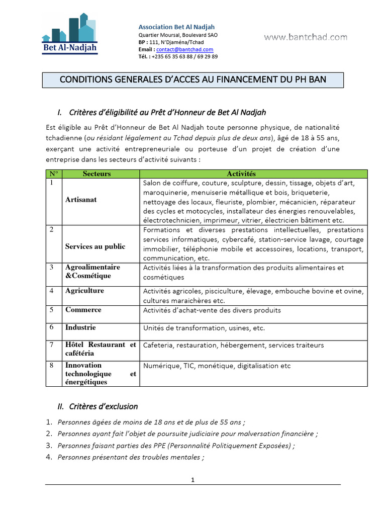 Conditions Generales Du PH Revues 26-01-2023 | PDF
