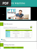 PTE Essay Template With Sample Answers | PDF | Essays | Reason