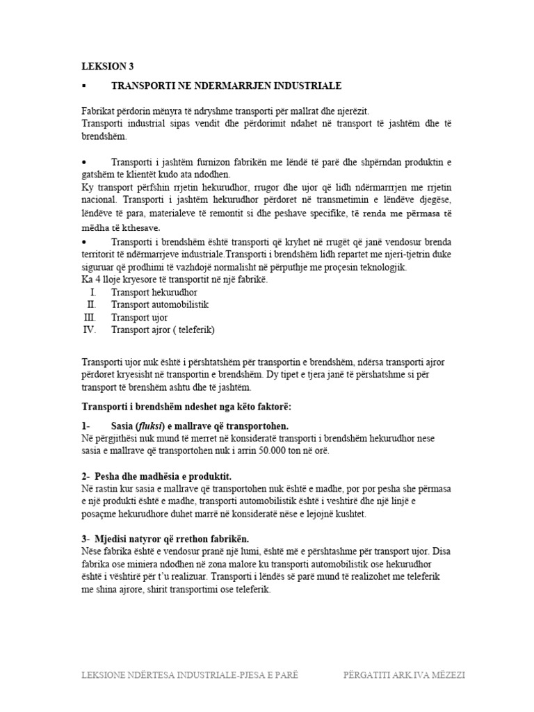 Leksion 3 | PDF