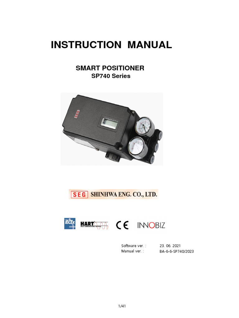 SP740 Manual e | PDF