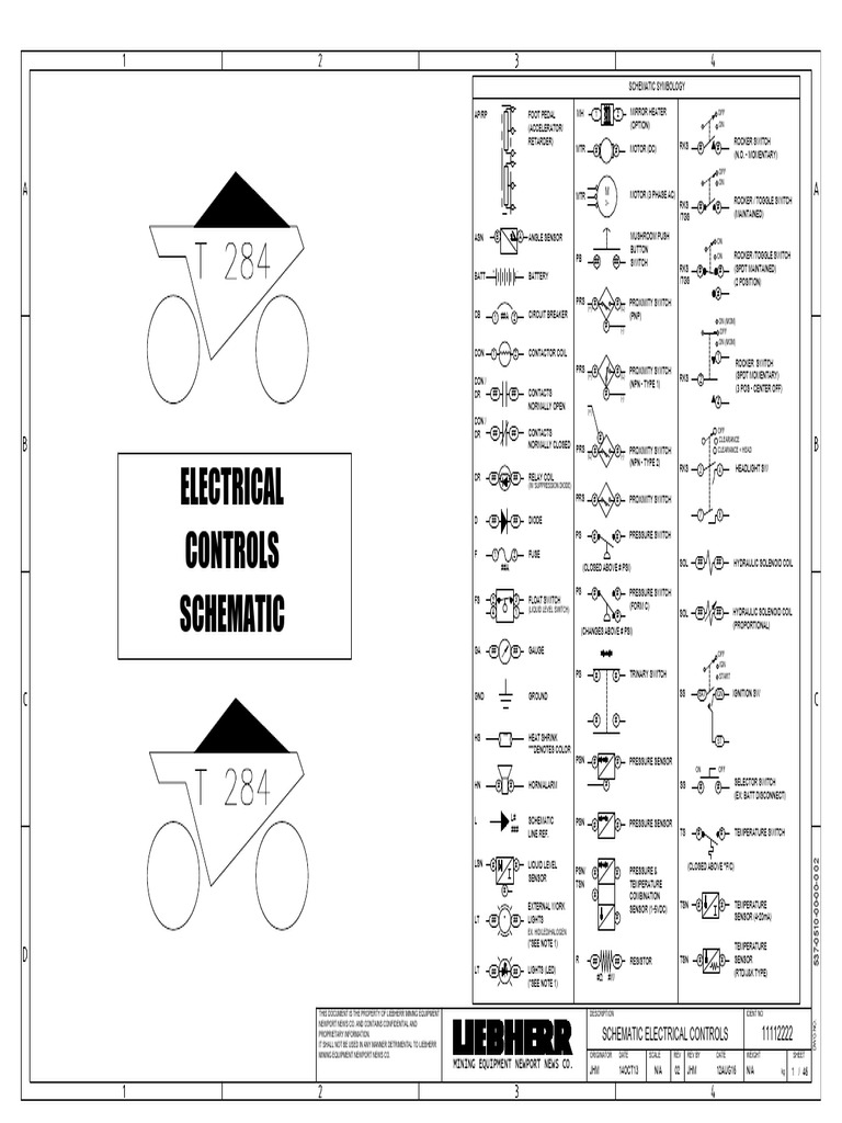Electrical Controls Schematic Guide | PDF | Switch | Electrical Engineering