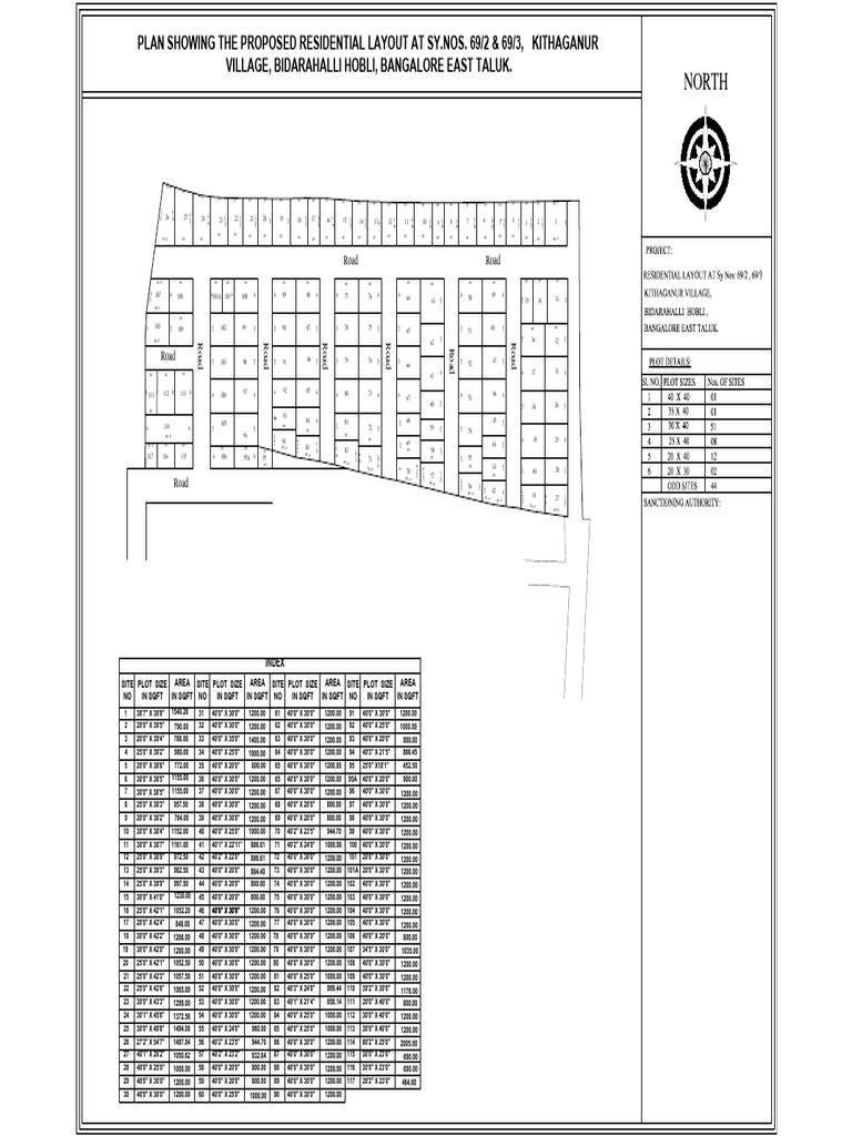Proposed Residential Layout Plan | PDF