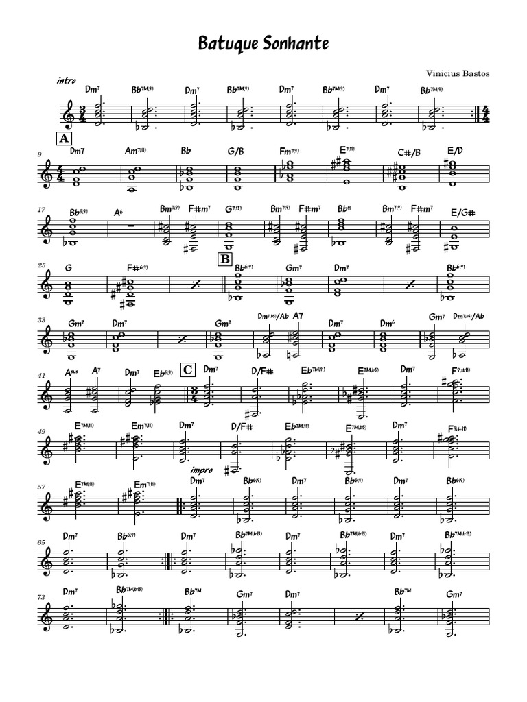 Batuque Sonhante | PDF