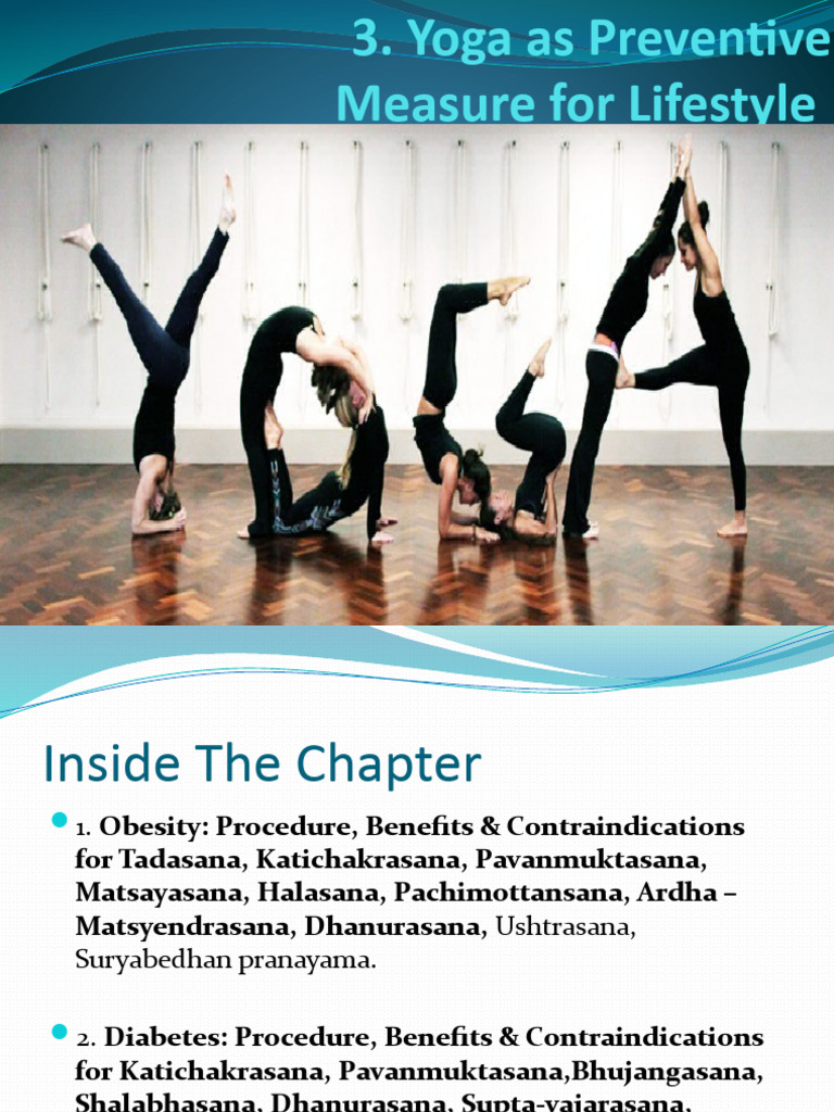 3-Yoga As Preventive Measures For Lifestyle Diseases | PDF | Obesity ...