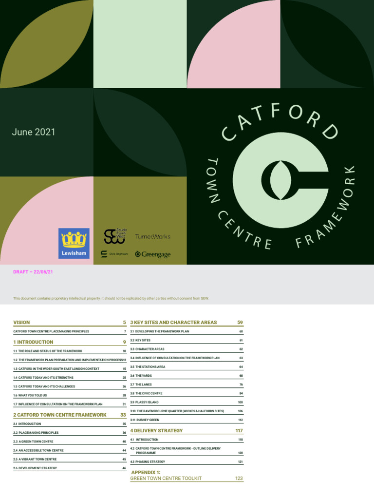 Catford Town Centre Framework 2021 | PDF