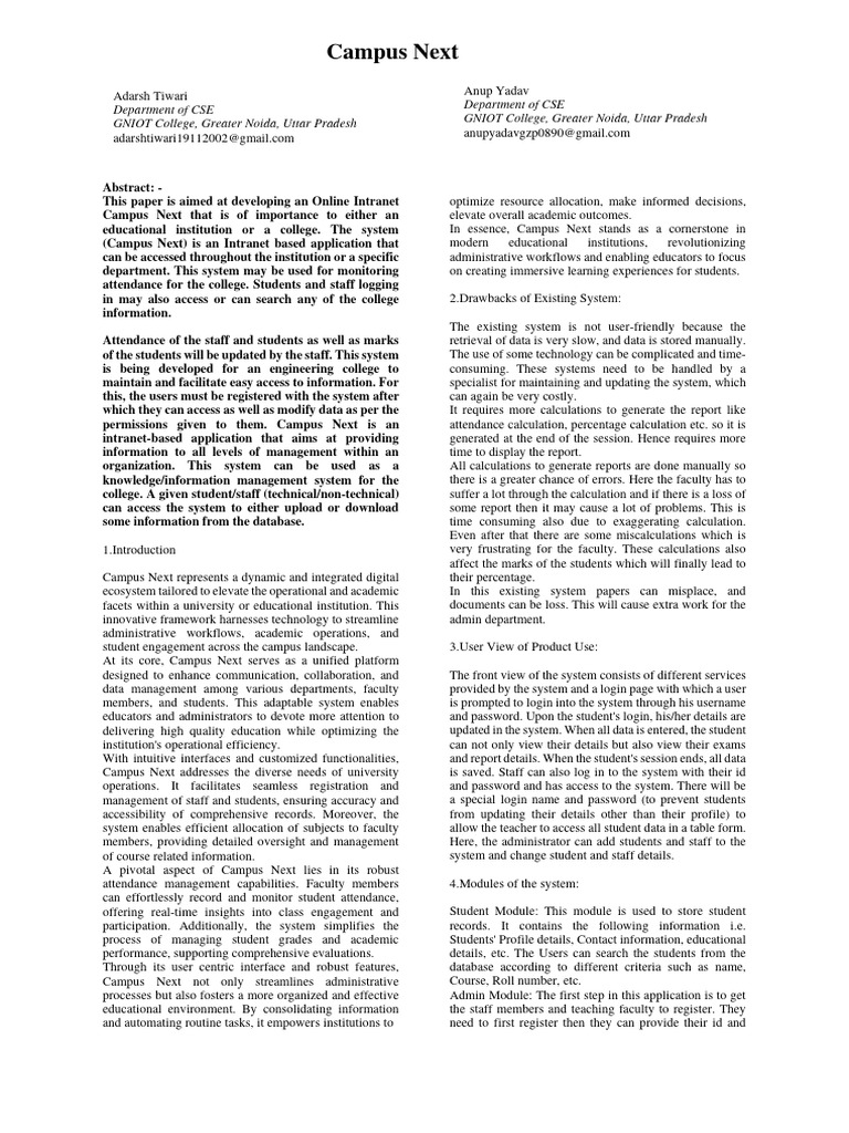 Research Paper | PDF | Databases | Information