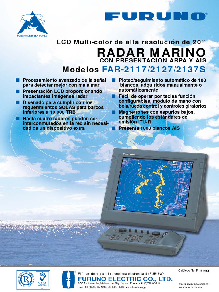Radar Furuno Far 2117.32.1600103834 | PDF | Radar | Electrónica