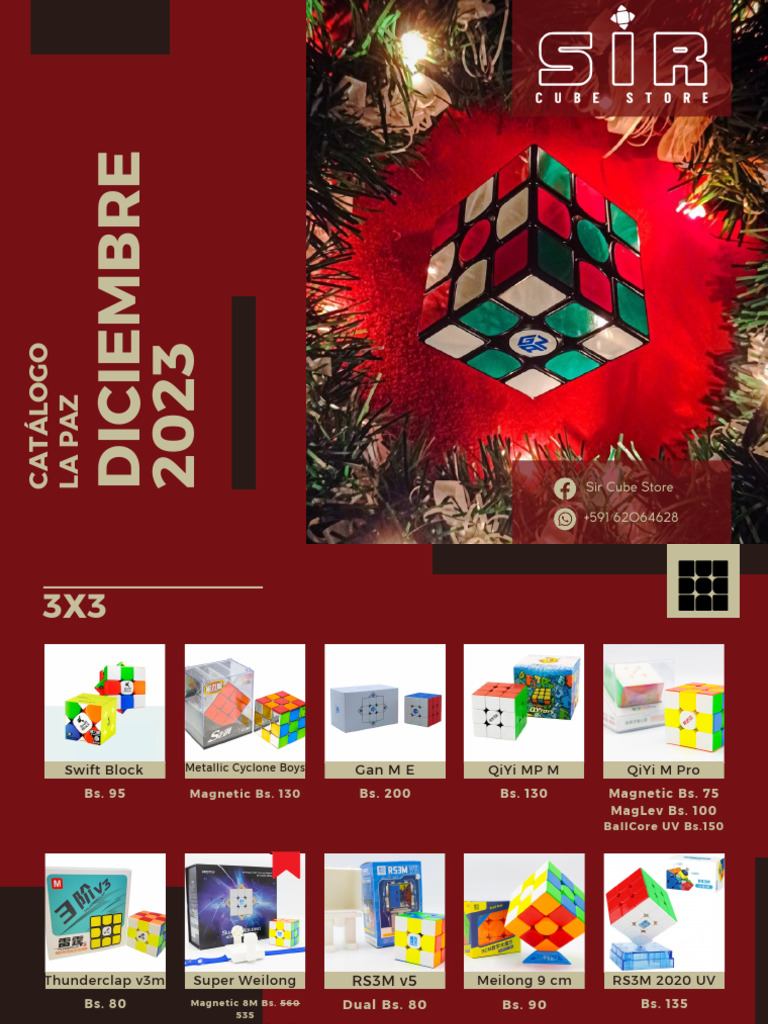 Catalogo Diciembre Sir Cube Store v4 | PDF