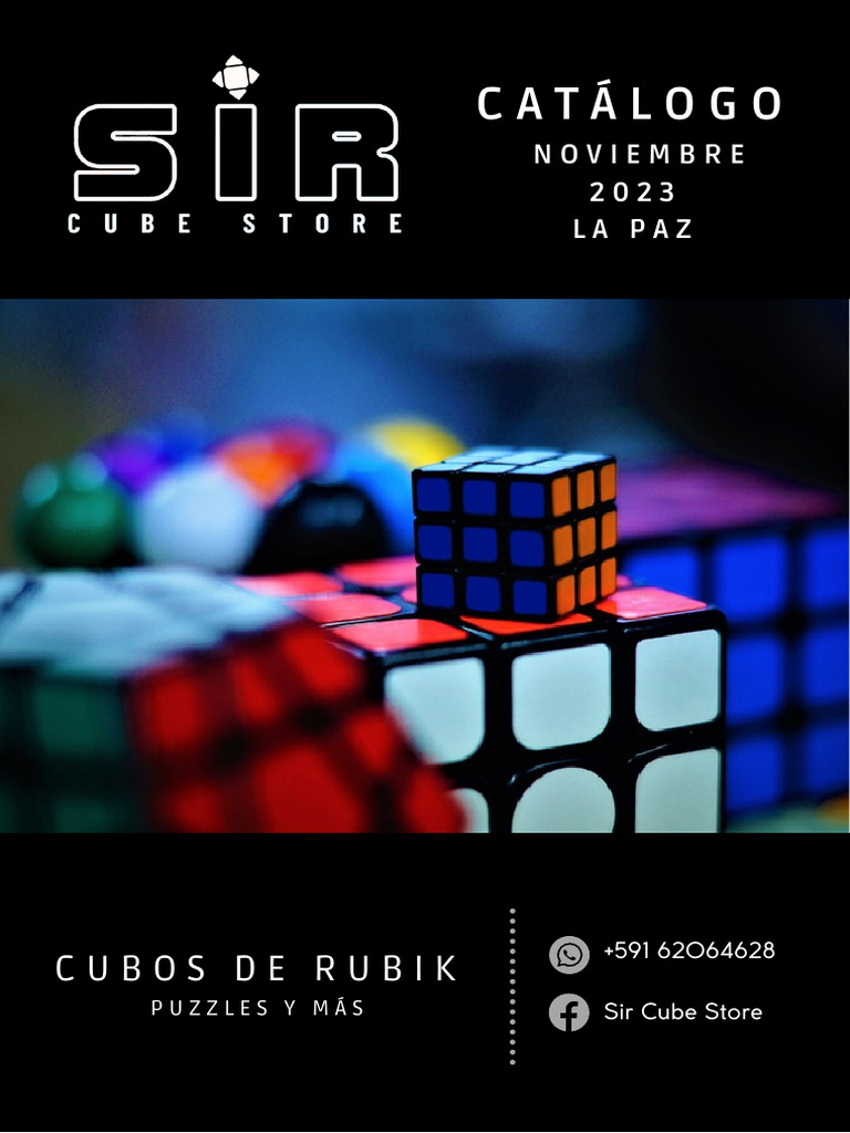 Catalogo Sir Cube Store Noviembre | PDF | Juegos de habilidad mental | Beca Popular