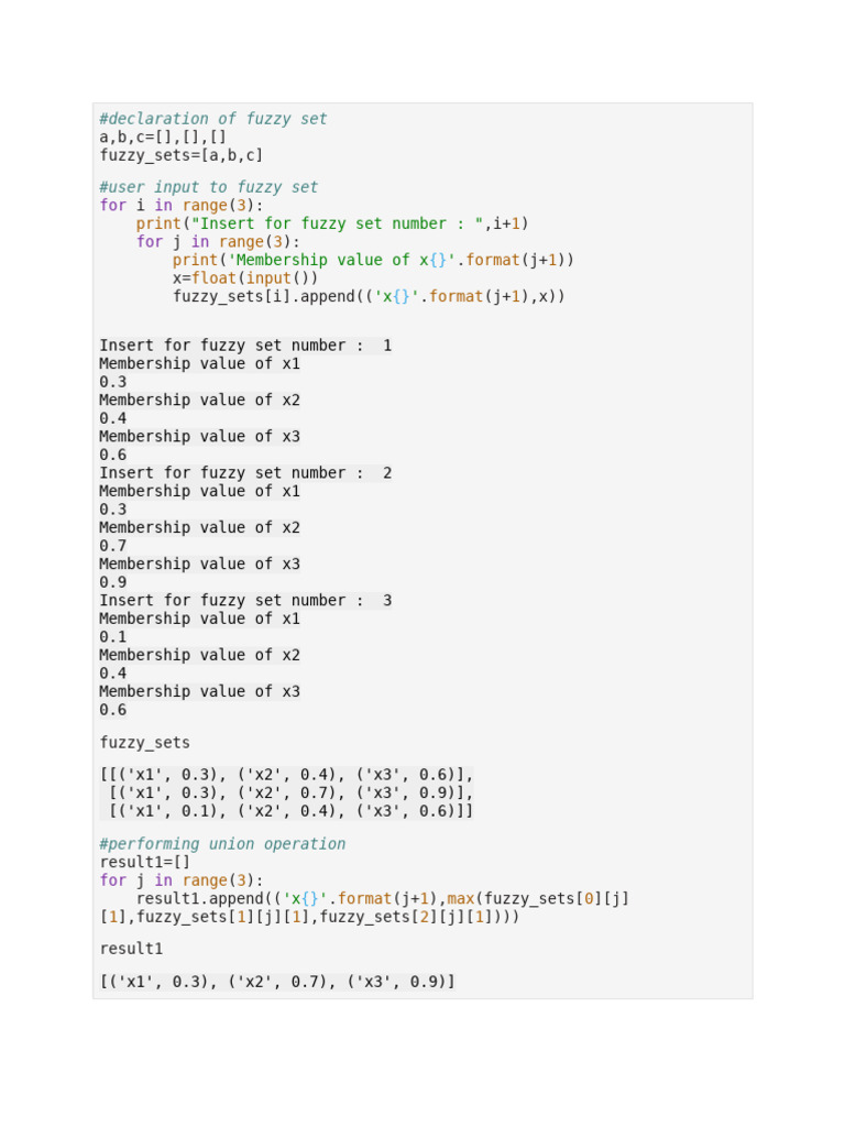 Fuzzy Set Pdf Fuzzy Logic Mathematical Logic 