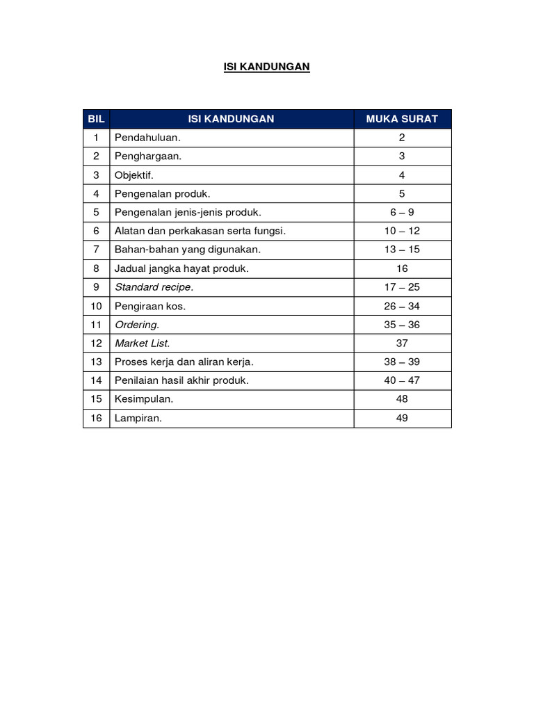 Contoh Report Cocu | PDF
