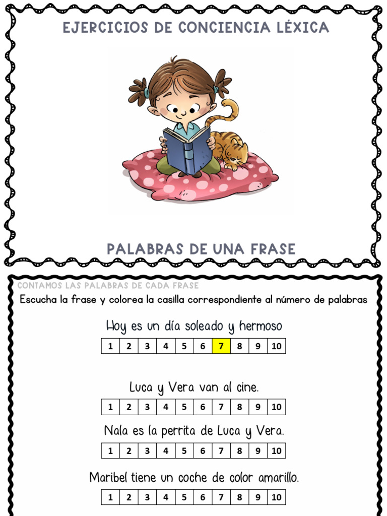 Conciencia Léxica | PDF | Artes del Lenguaje y Comunicación | Estudios ...