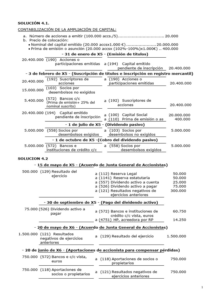 Ejemplos T4 | PDF | Dividendo | Distribución de ingresos del factor