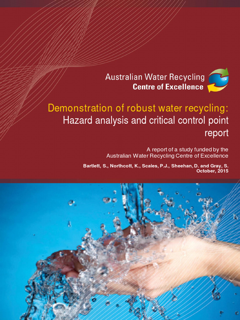 HACCP WATER Final | PDF | Reclaimed Water | Environment