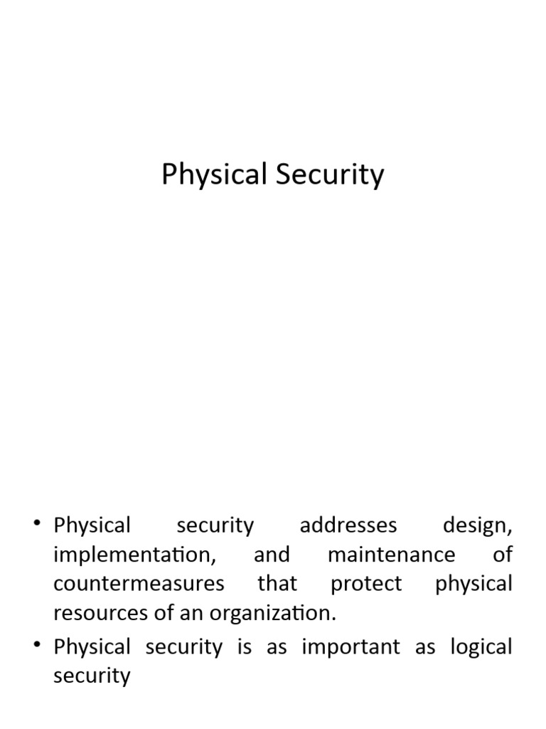 Session 3 | PDF | Physical Security | Access Control