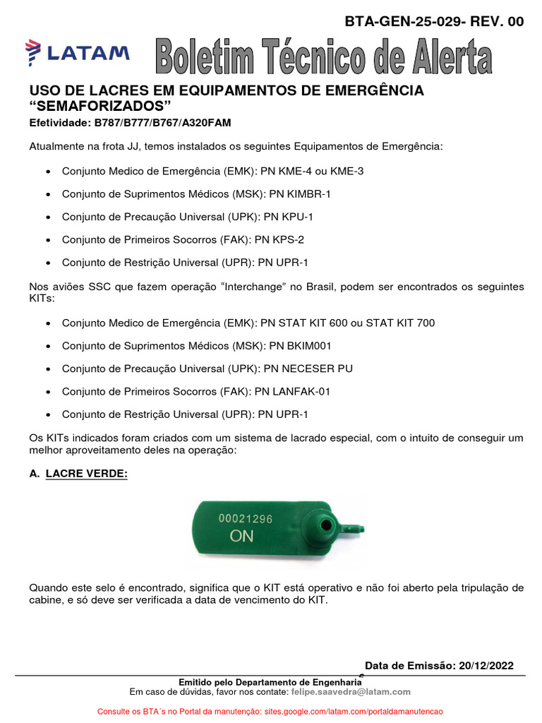 BTA-GEN-25-029 Rev00 VF | PDF