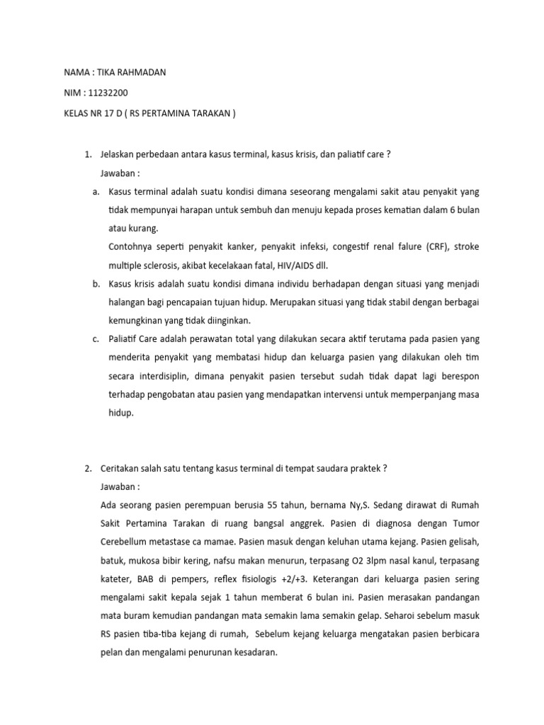 Tika Psikiatri | PDF