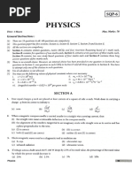 Physics Unit 2 Paper 02 May-June 2024 | PDF | Force | Logic Gate