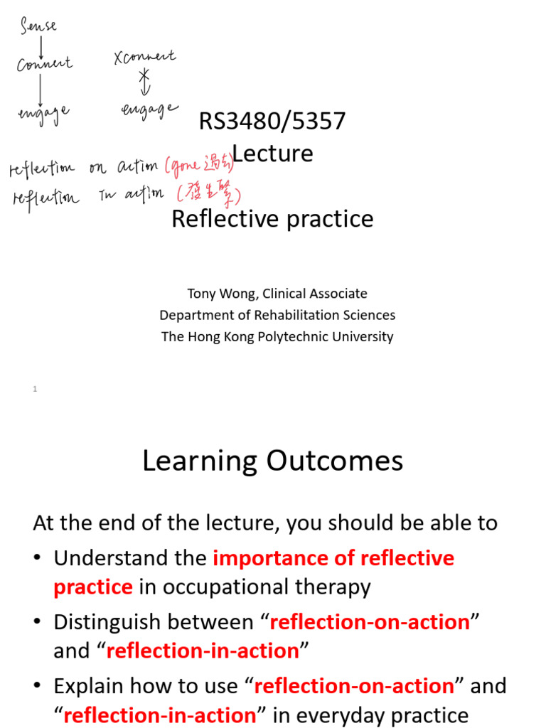 Week 8 Reflective Practice | PDF | Reflective Practice | Hypothesis