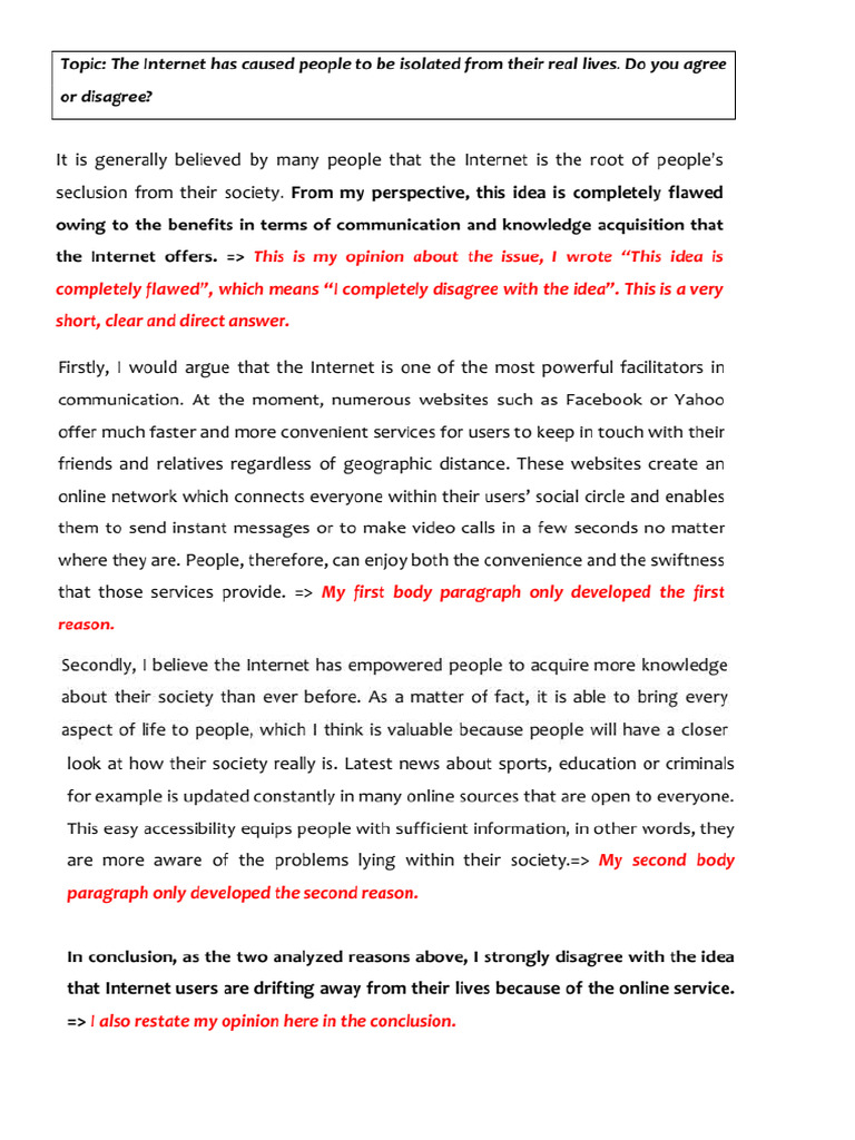 Opinion - One Side - Sample | PDF