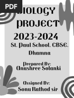 Biology Project Topics - 2024-2025, Class 12 | PDF | Cancer ...