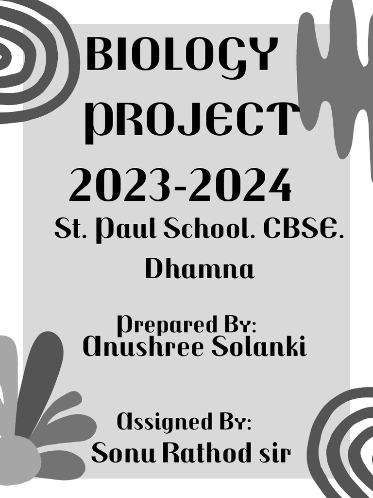 Biology Project On Effect of Antibiotics On Microorganisms | PDF ...