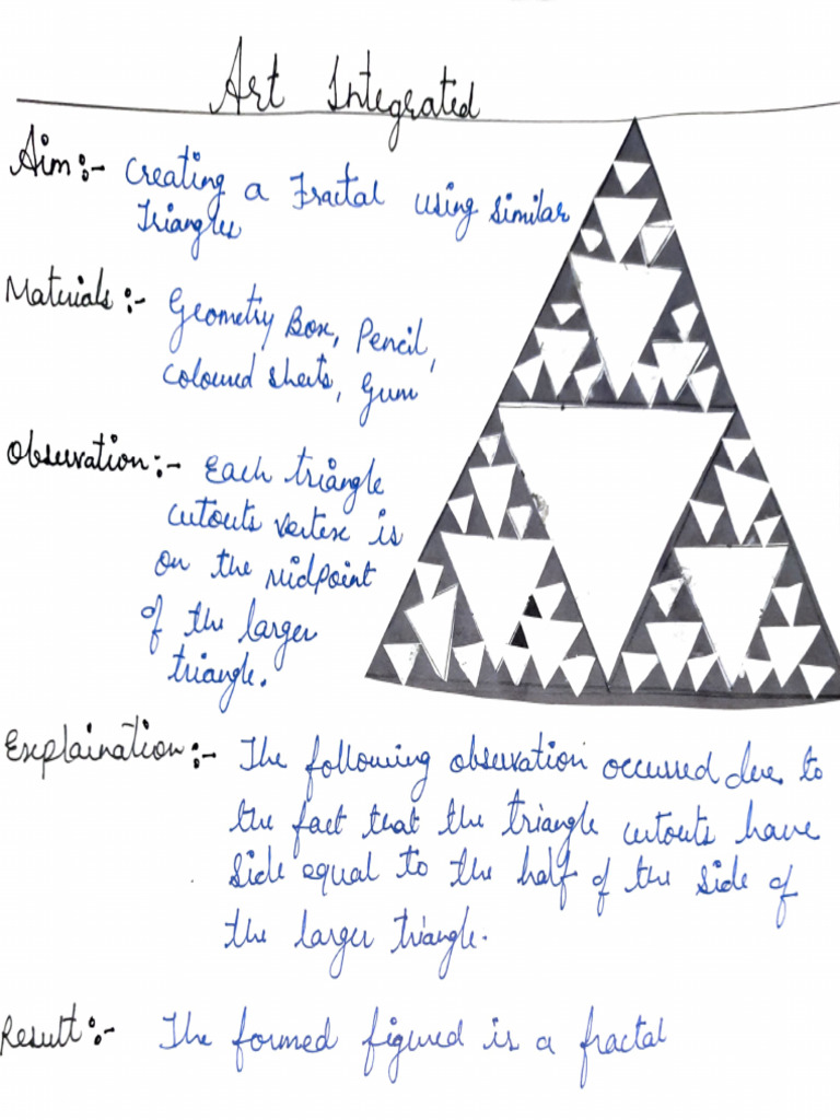 Math Art-Integrated Activity | PDF