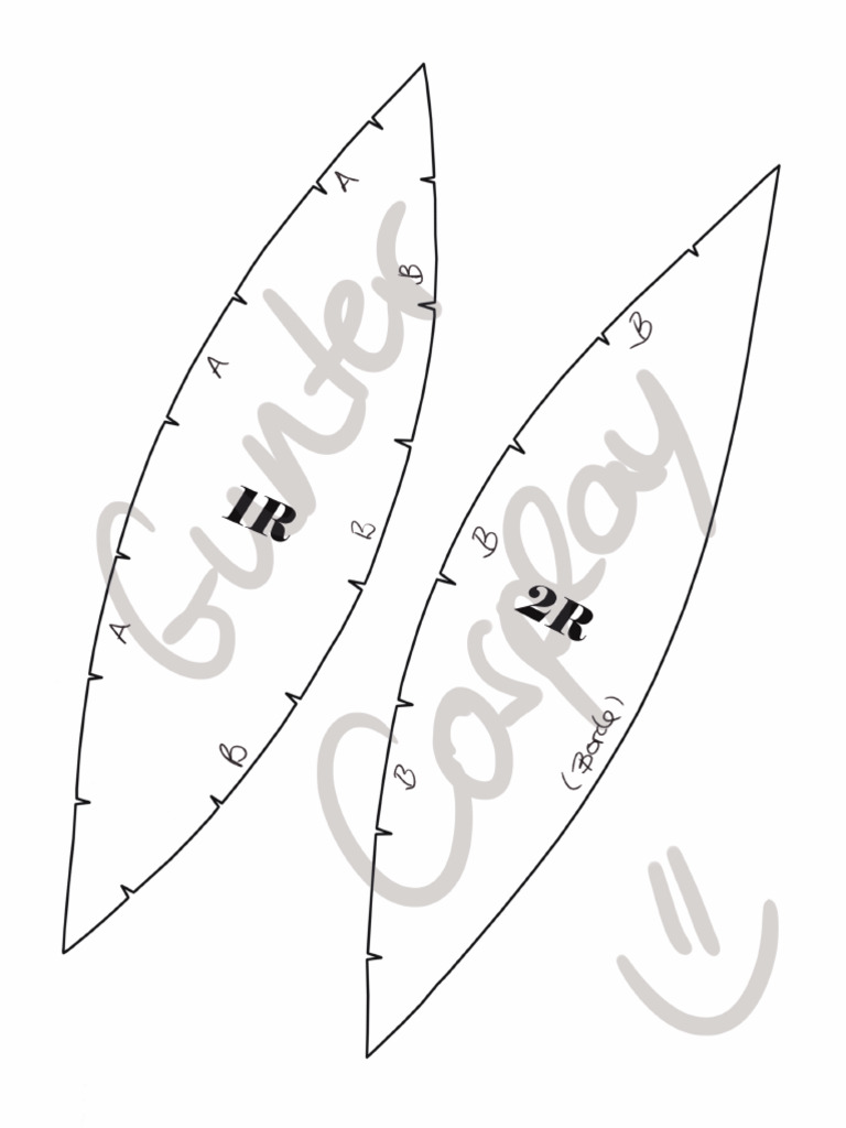 Plantilla Media Esfera GunterCosplay | PDF