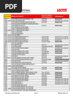 Loctite - Cross Reference | PDF