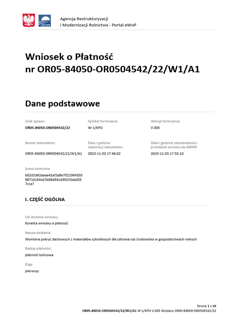 wniosek-OR05 84050 OR0504542 22 W1 A1-20231103175017 | PDF